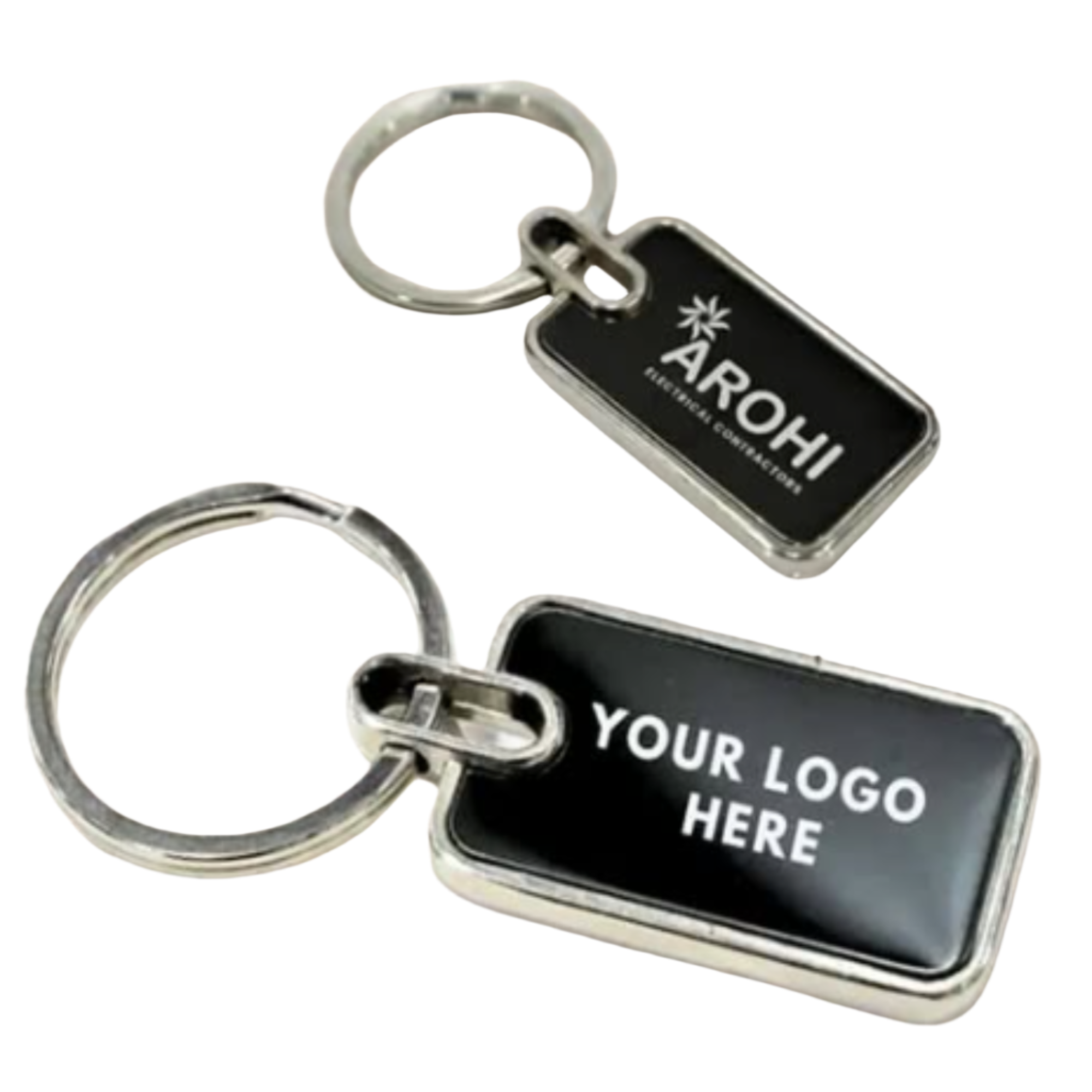Stainless Steel Mirror Metal Blank Keychain Keyring/Blank Key Chain TL ...